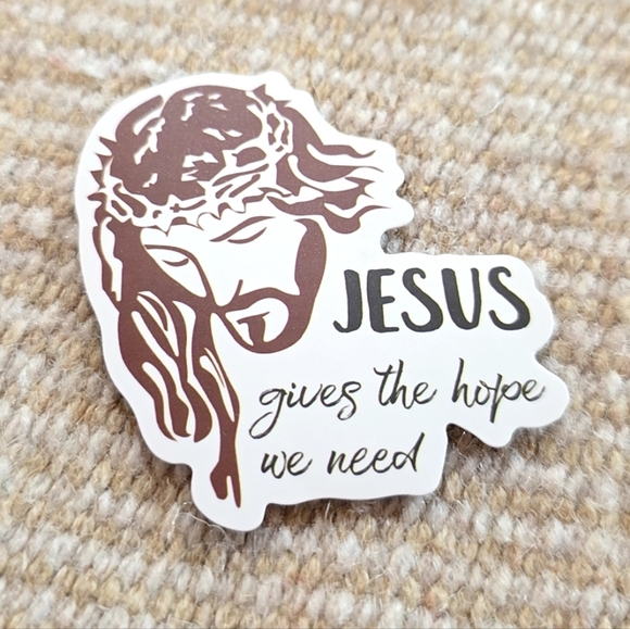 Unbranded | Other | 10 Sticker Jesus Gives The Hope We Need Faith ...